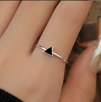 Triangle Ring - Soul Silver | Jewellery for your soul
